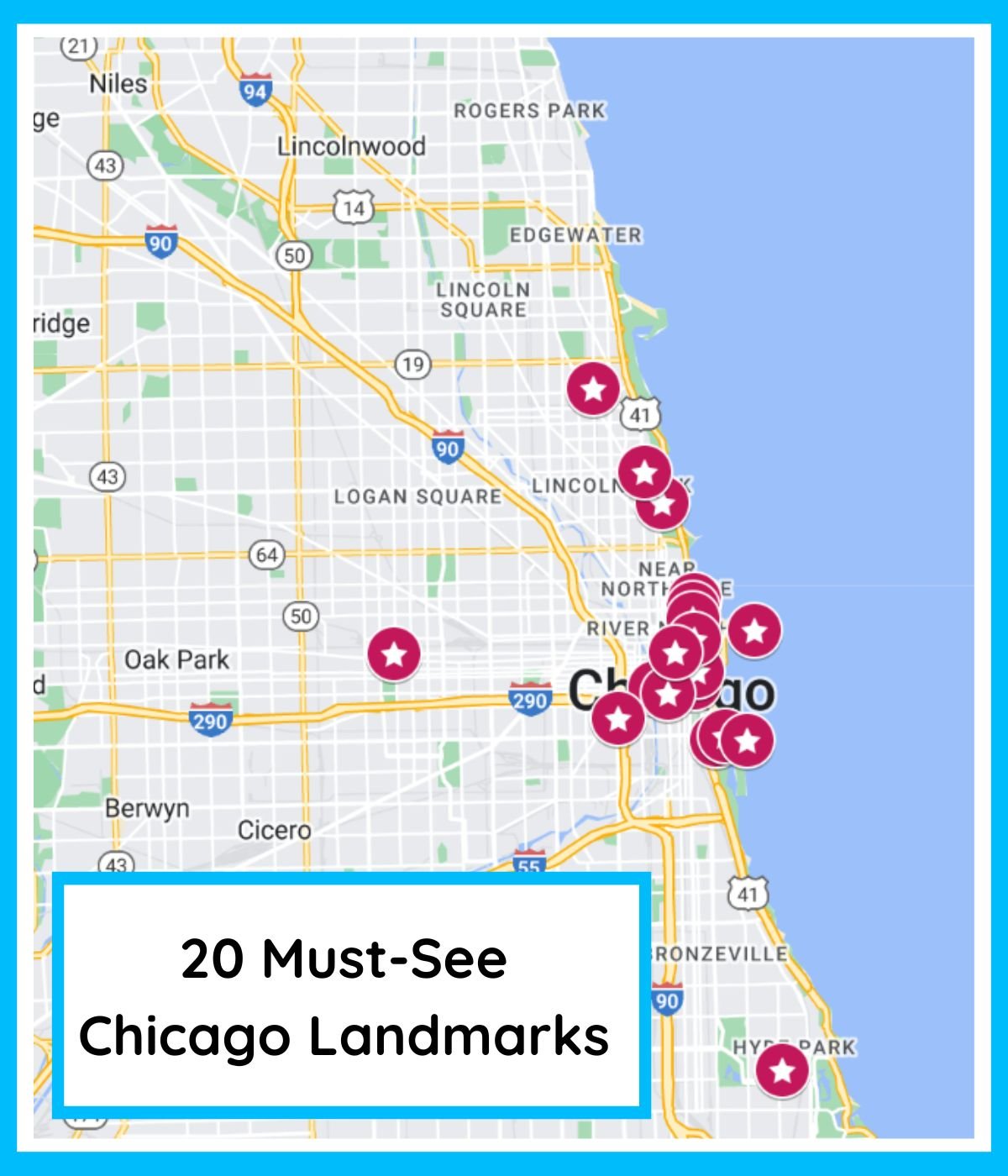 20 Must-See Chicago Landmarks: 2024 Travel Guide with MAP20 Must-See ...